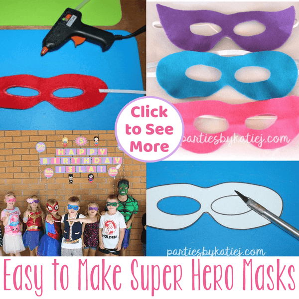 DIY Superhero Masks for Kids: Easy-to-Follow Instructions - Katie J ...