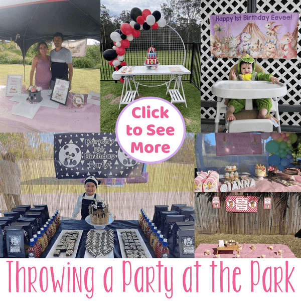 Park It Up: How to Throw an Epic Party at the Park - Katie J Design and ...