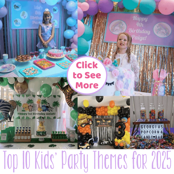 Top 10 Trending Kids Party Themes for 2025 - Katie J Design and Events