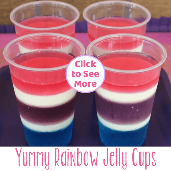 Fun & Easy Rainbow Jelly for Parties | Kids Party Treats - Katie J ...