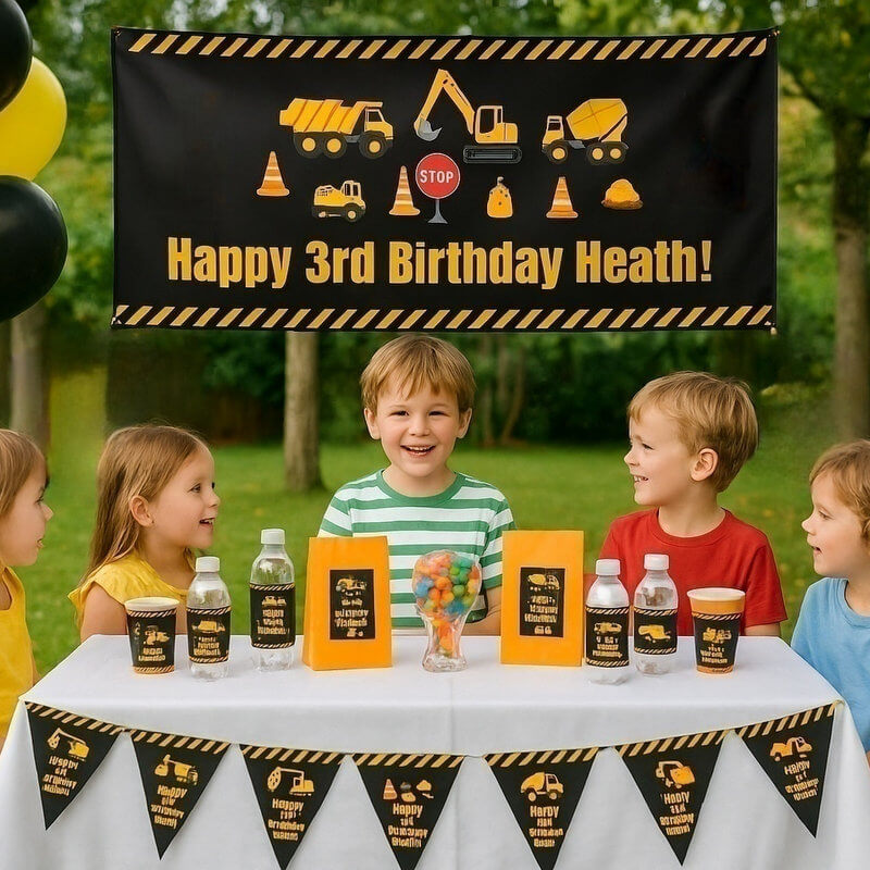 Personalised Party Decorations | Printed & Shipped to You! - Katie J ...