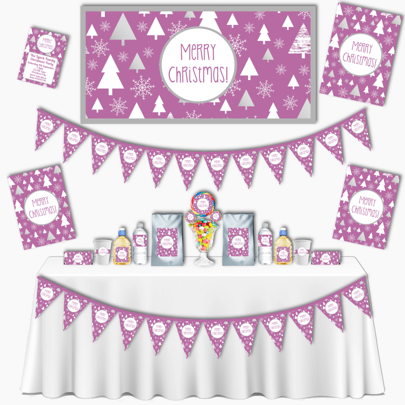 Festive and Fun Christmas Party Decorations & Supplies - Katie J Design ...