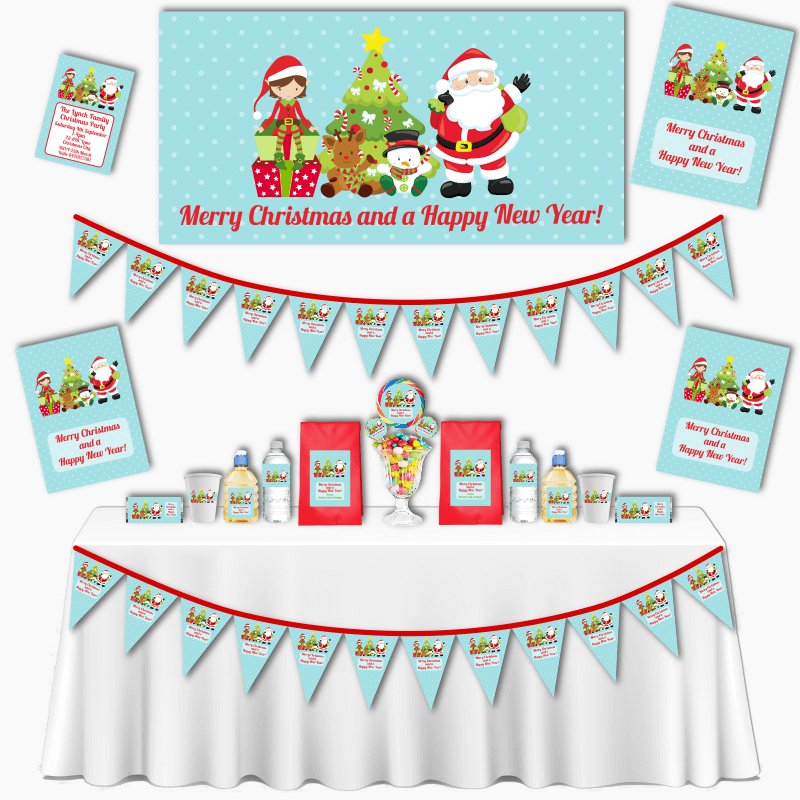 Festive and Fun Christmas Party Decorations & Supplies - Katie J Design ...