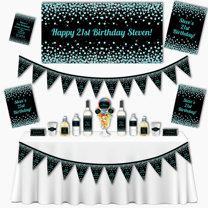 🎉 Adult Birthday Decorations – Personalised & Stylish - Katie J Design ...
