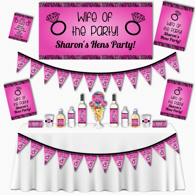💍 Elegant Bride Party Decorations – Personalised & Stylish - Katie J ...