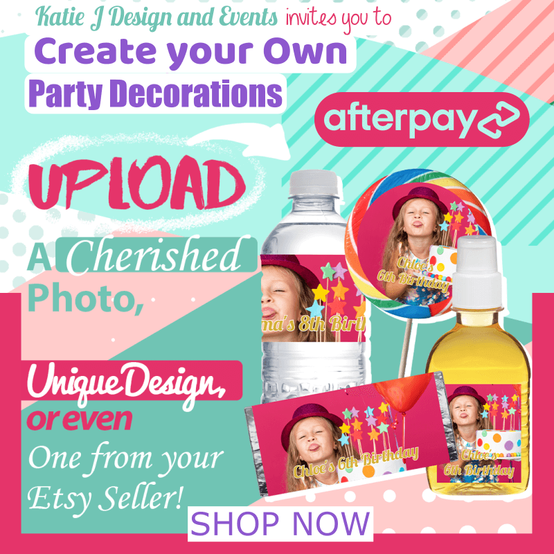 Personalised Party Decorations | Katie J Design and Events