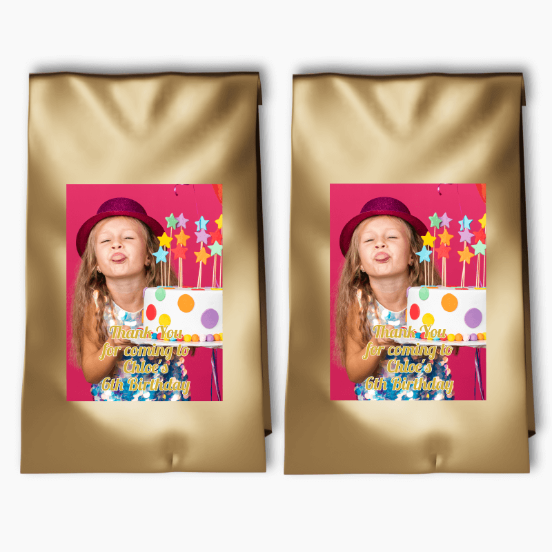 "Create Your Own" Party Bags & Labels | Custom & Unique - Katie J ...