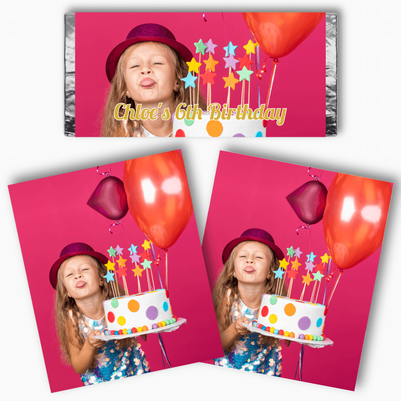 Unique Custom "Create Your Own" Party Mini Chocolate Labels - Katie J ...