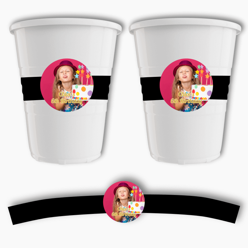 Custom Stickers For Cups Near Customisable Decorative Cup Stickers ...