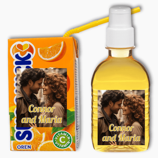 Custom Engagement Party Stickers | With Photo of the Couple! - Katie J ...