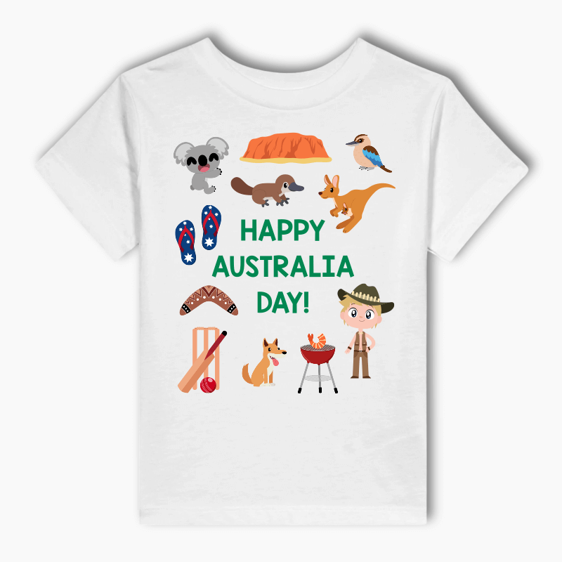 Fun "Aussie Character" Australia Day Party Supplies & Decor - Katie J ...