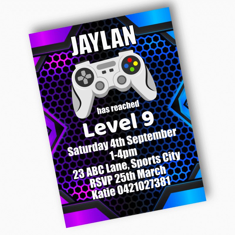 Personalised Party Invitations | 400+ Themes to Choose From! - Katie J ...