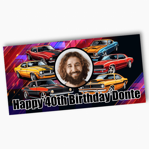 Muscle Car Party: Personalised Supplies for a Thrilling Ride - Katie J ...