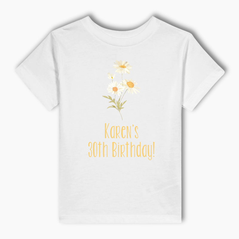 Personalised Daisies Party Decorations | All Occasions - Katie J Design ...