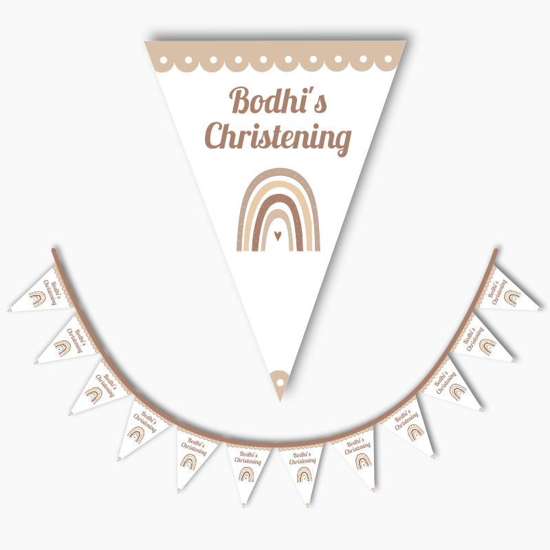 Beautiful Girls Pink Boho Rainbow Birthday Party Supplies - Katie J ...