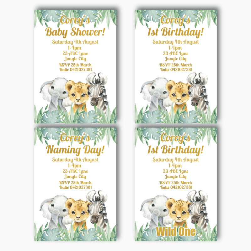 Personalised Party Invitations | 400+ Themes to Choose From! - Katie J ...