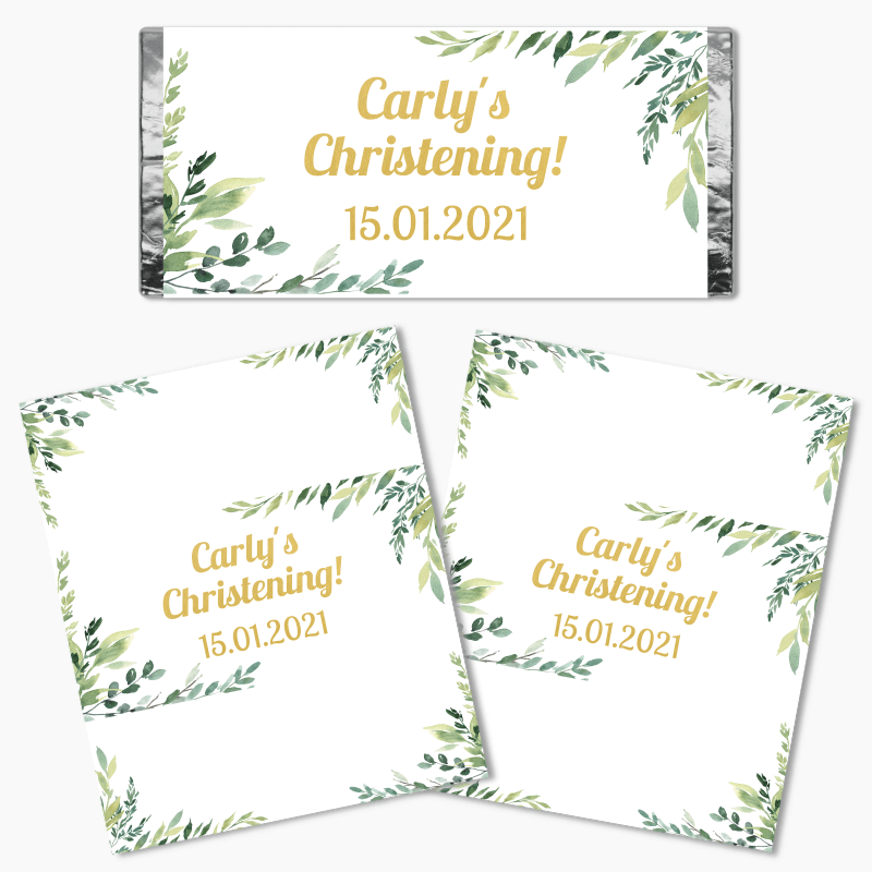 Personalised Mini Chocolate Labels | Custom Chocolate Wrappers - Katie ...